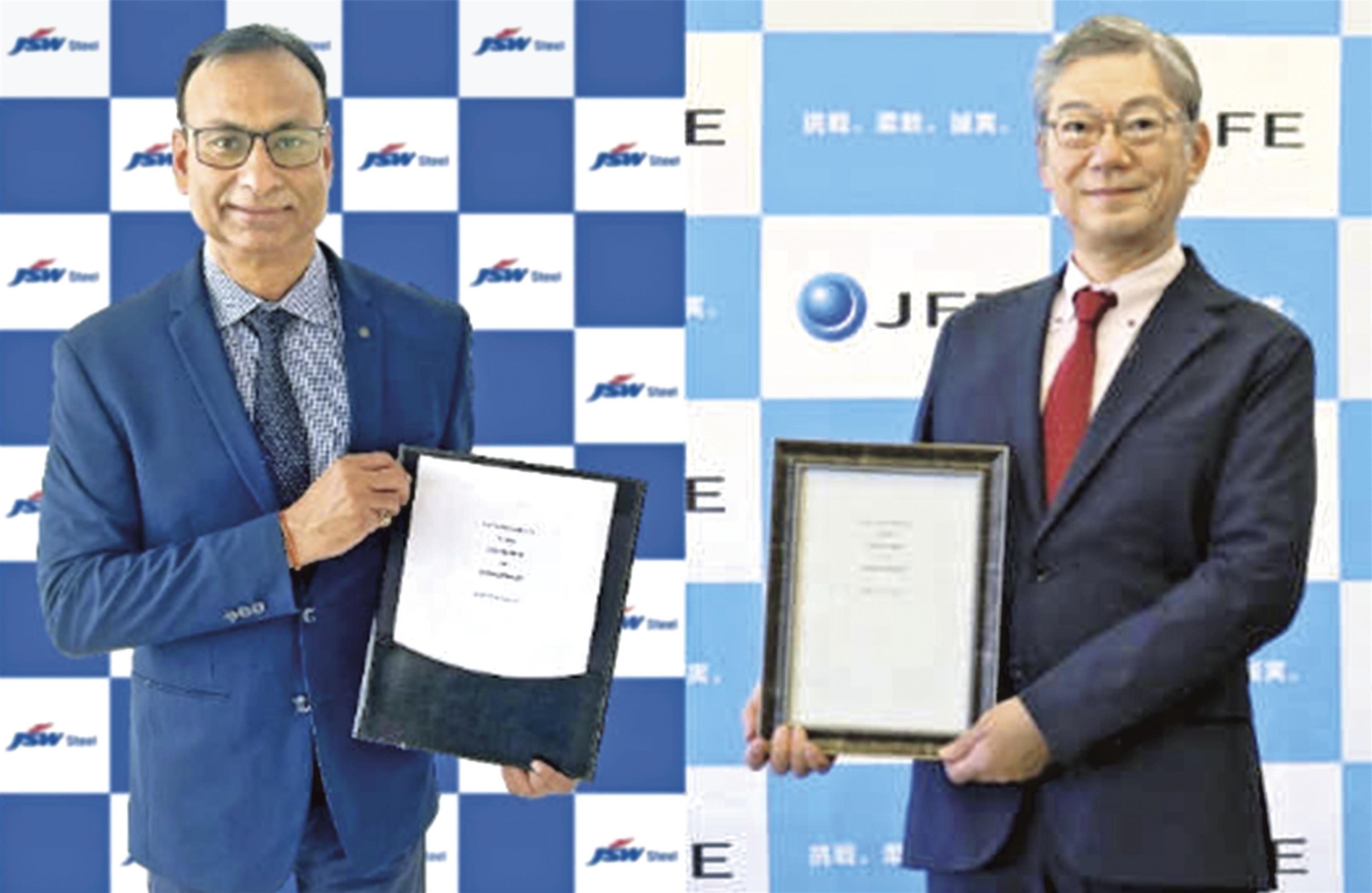 JFEスチールと印JSW／方向性電磁鋼板合弁の契約締結、960億円投資 | 日刊鉄鋼新聞 Japan Metal Daily