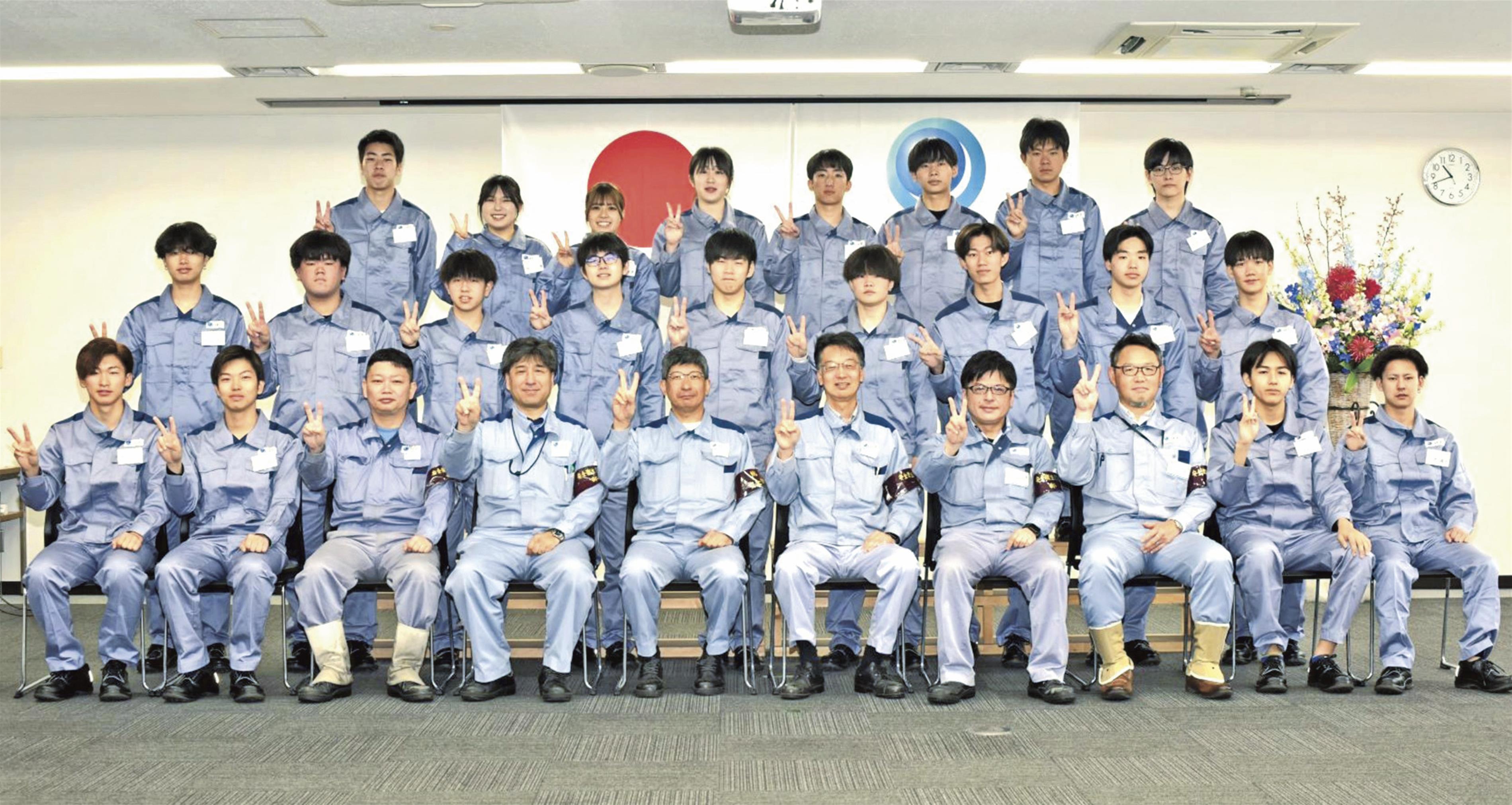 JFES知多製造所で入社式／新入社員21人迎える | 日刊鉄鋼新聞 Japan Metal Daily