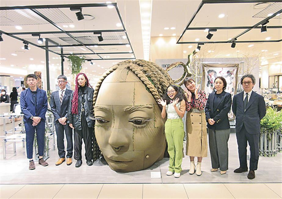 SUGIKO、現代アーティストへ足場提供／建設業のイメージアップに | 日刊鉄鋼新聞 Japan Metal Daily