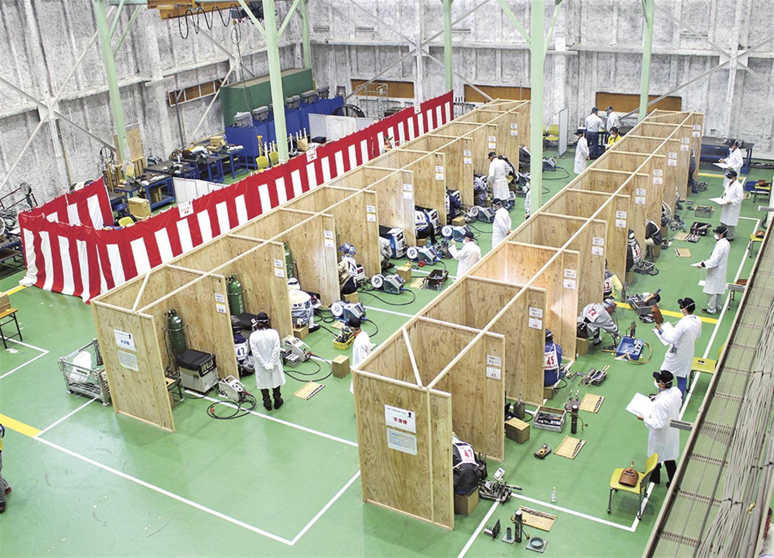 現場を歩く／第68回全国溶接技術競技会／日立建機・霞ヶ浦総合研修所で開催／全国の精鋭が結集／日本一の技量競う／溶接技能者育成の一環／手溶接、半自動の2種目実施 | 日刊鉄鋼新聞 Japan ...