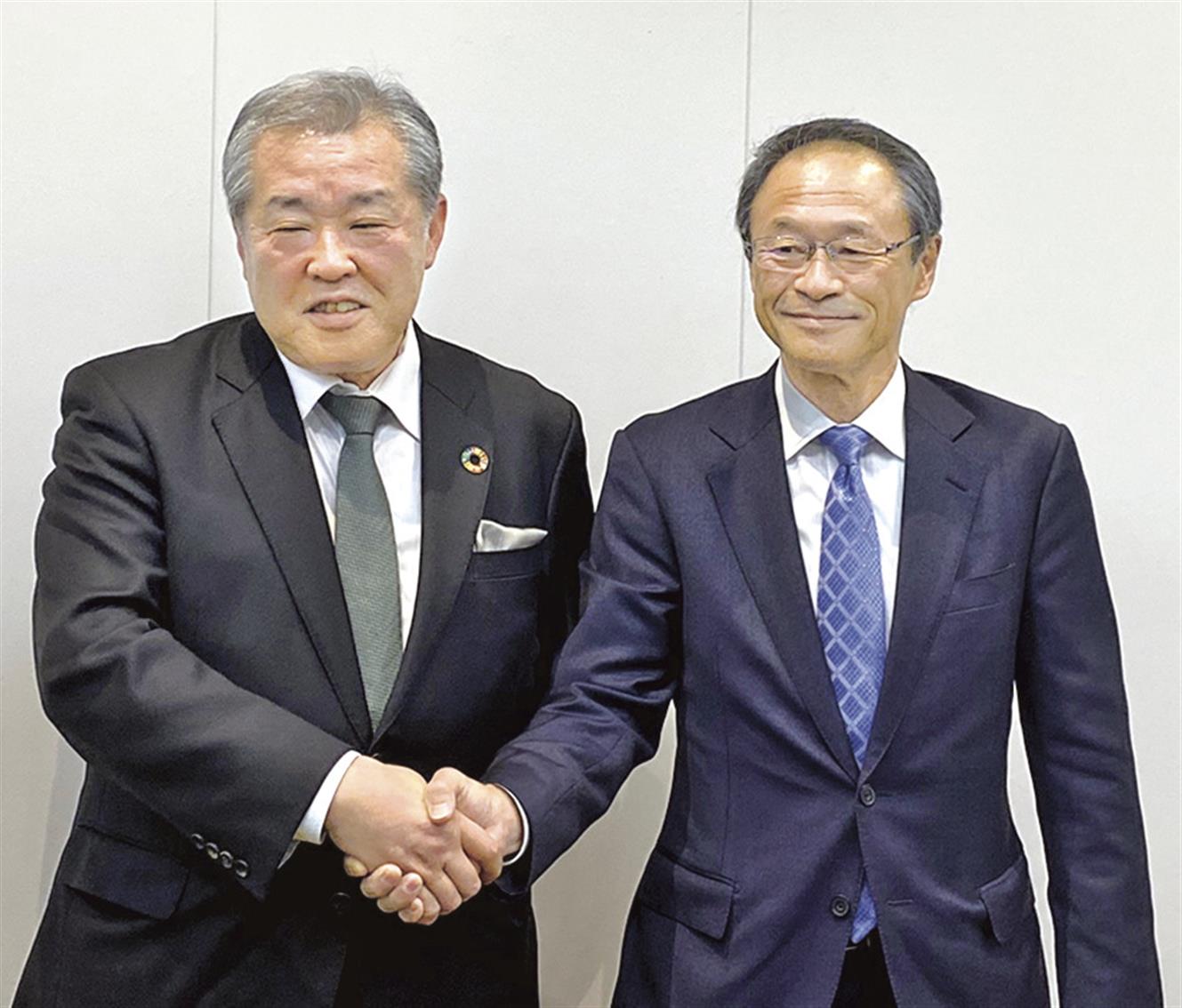 JMUの灘次期社長・千葉社長との一問一答／灘次期社長「夢や希望ある会社に」／千葉社長「新しい発想で経営改革を」 | 日刊鉄鋼新聞 Japan Metal Daily